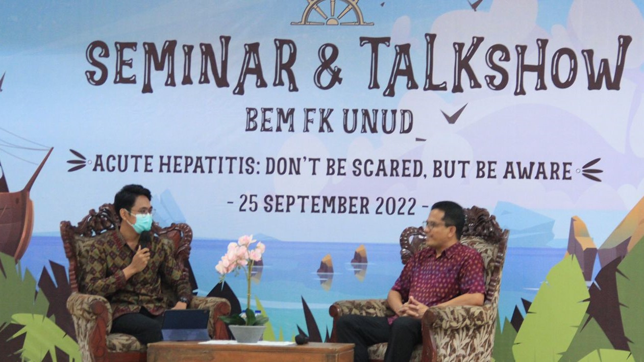 BEM FK Unud Berikan Edukasi Seputar Penyakit Hepatitis Akut