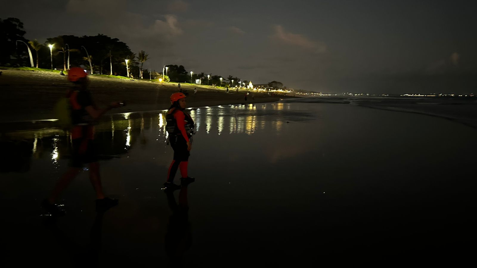 Tim SAR Cari WN Arab Saudi Terseret Arus di Pantai Batu Belig