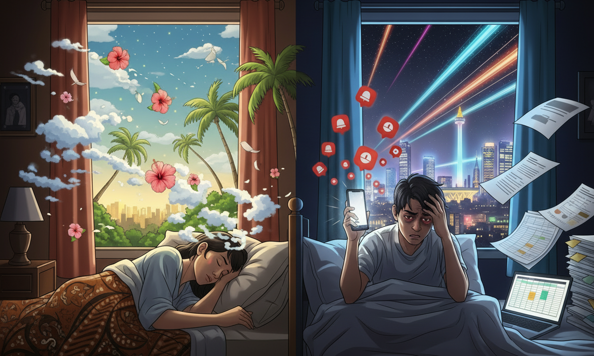 Mengapa Orang Indonesia Suka Tidur tapi Kurang Tidur?
